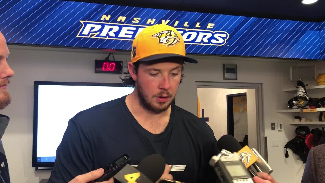 Predators vs Islanders: Viktor Arvidsson, Filip Forsberg, Kyle Turris score Predators vs Islanders: Viktor Arvidsson, Filip Forsberg, Kyle Turris score
