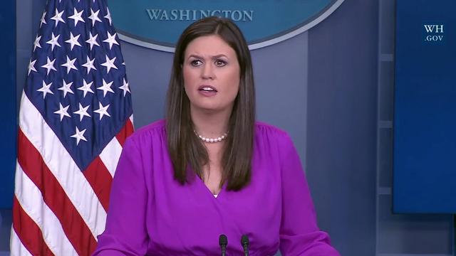 Sarah Huckabee Sanders Gets Critical With The Press