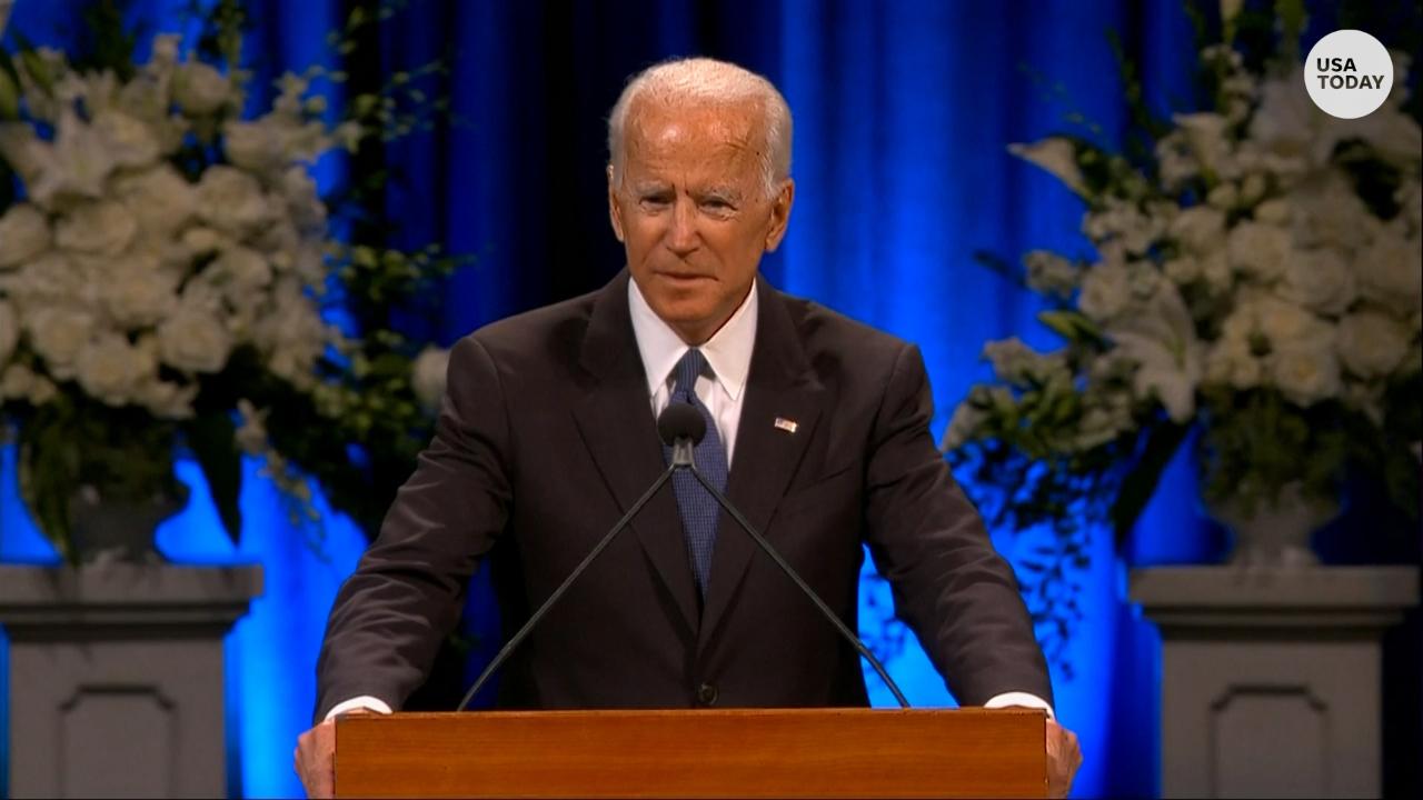 John McCain funeral: Watch Joe Biden's entire eulogy John McCain funeral: Watch Joe Biden's entire eulogy
