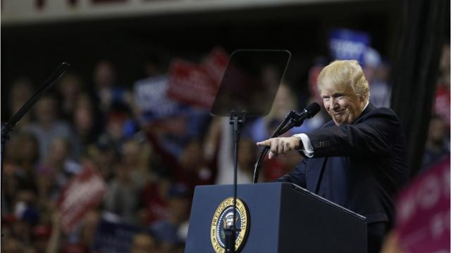 Donald Trump protesters, supporters flock to Freedom Hall Donald Trump protesters, supporters flock to Freedom Hall