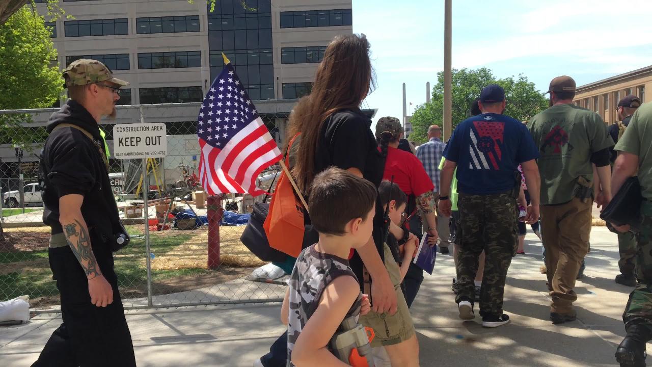 Gun Rights Activists Rally At Capitol